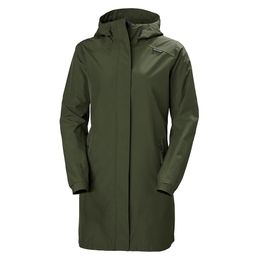 Helly Hansen Regenjacke "Valkyrie" in Oliv - 61% | Gr&ouml;&szlig;e XS | Damen-outdoorjacken
