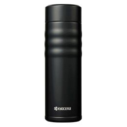 Kyocera Thermoflasche ''Twist Top'' in Schwarz - 500 ml - 10% | Damen-outdoor-ausruestung