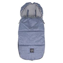Kaiser Naturfellprodukte Thermo-Fußsack "Lukky" in Blau - (L)105 x (B)45 cm - 62% | Baby-fusssaecke