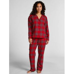 Hunkem&ouml;ller Hunkem&ouml;ller Pyjama-Hose in Rot - 12% | Gr&ouml;&szlig;e M | Damen-loungewear