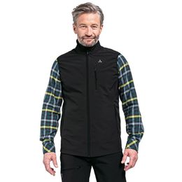 Sch&ouml;ffel Sch&ouml;ffel Softshellweste "Martinau" in Schwarz - 60% | Gr&ouml;&szlig;e 56 | Herren-outdoorjacken
