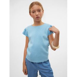 Vero Moda Girl Shirt "Zanzibar" in Hellblau - 34% | Gr&ouml;&szlig;e 134/140 | Kinder-oberteile
