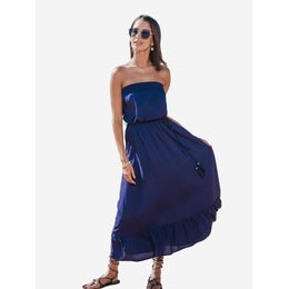 Cupshe Strandkleid Damen Größe 40 navy
