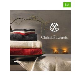 CXL by Christian Lacroix 2tlg. Handtuch-Set in Rot - 48% | Badtextilien