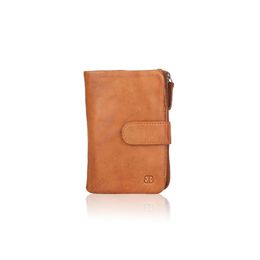 Bellicci Leder-Geldbörse "Connie" in Hellbraun - (B)9 x (H)17 x (T)3 cm - 31% | Portemonnaies-etuis