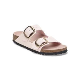 Birkenstock Leder-Pantoletten "Arizona" in Rosa - 18% | Größe 38 | Damen-pantoletten