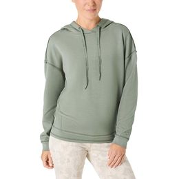 Timezone Hoodie in Gr&uuml;n - 48% | Gr&ouml;&szlig;e L | Damen-sweatshirts-jacken