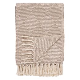 House Nordic Plaid in Taupe - (L)180 x (B)130 cm - 42% | Decken