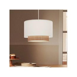 Opviq LED-Hängeleuchte in Creme - (H)80 x Ø 30 cm - 64% | Haengeleuchten-deckenleuchten