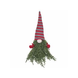 Villa d ́Este Dekofigur ''Christmas Gnome'' in Gr&uuml;n/ Rot - (L)38 cm - 11% | Dekofiguren