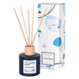 AVA & MAY AVA & MAY Raumerfrischer "Santorini" in Dunkelblau - 100 ml - 51% | Kerzen-vasen