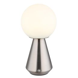 Globo lighting LED-Tischleuchte "Sora" in Silber - (H)23,5 x Ø 12 cm - 37% | Tischleuchten