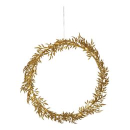 STAR TRADING LED-Kranz "Elegant" in Gold - Ø 44 cm - 40% | Lichterketten-dekobeleuchtung