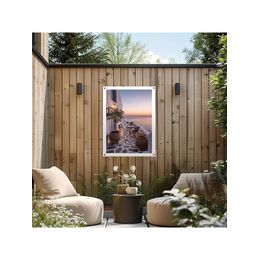 Orangewallz Outdoor-Kunstdruck " Mediterranean Sunset" - 23% | Gr&ouml;&szlig;e 50x70 cm | Wanddekoration