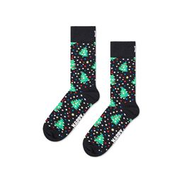 Happy Socks Socken '4-Pack Christmas Socks Gift Set' Damen Gr&ouml;&szlig;e 36/40 schwarz