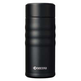 Kyocera Thermoflasche ''Twist Top'' in Schwarz - 350 ml - 13% | Damen-outdoor-ausruestung