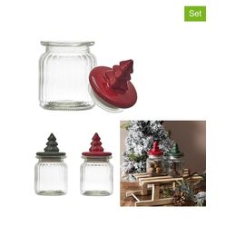 Make a Wish 2er-Set: Vorratsgl&auml;ser in Rot/ Gr&uuml;n - (H)14 cm (&Uuml;berraschungsprodukt) - 10% | Aufbewahren-servieren
