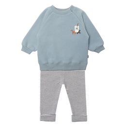 Liliput Sweatshirt und Hose 'Cookie & Milk' Jungen Gr&ouml;&szlig;e 62/68 hellblau