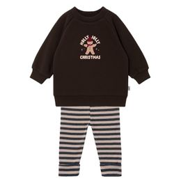 Liliput Set 'Lebkuchen' boy Brown size 98/104