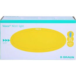 B.Braun Vasco Nitril light Untersuchungshandschuhe Xs 100 St