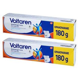 kohlpharma Voltaren Schmerzgel forte 23,2 mg/g Doppelpackung (2x180 g) 2 St
