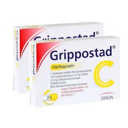 kohlpharma Grippostad C Hartkapseln Doppelpackung (2x24St) 2 St