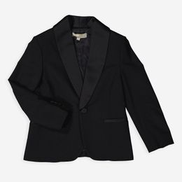 ELIE SAAB Schwarzer Blazer aus Wollmischung