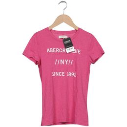 Abercrombie & Fitch Abercrombie & Fitch T-Shirt Damen Gr&ouml;&szlig;e XS Second Hand pink