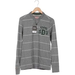 Superdry Sweater Herren Größe L Second Hand grau