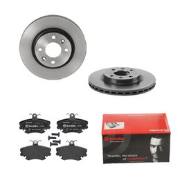 Brembo Bremsensatz, Scheibenbremse vorne rechts links innenbel&uuml;ftet 259mm f&uuml;r RENAULT DACIA NISSAN 8671005976 7700780892 7702233531 1420-54789
