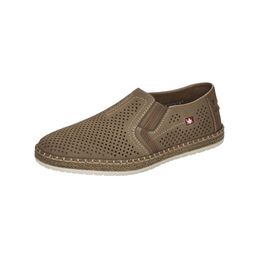 Rieker Slipper Herren Gr&ouml;&szlig;e 41 taupe
