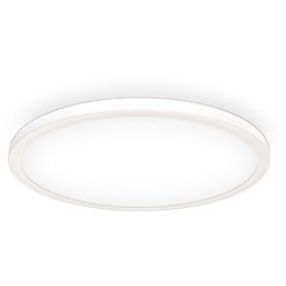 B.K.LICHT Panel LED-Modul 1 Stk. Neutralwei&szlig; Deckenleuchte, dimmbar, ultra-flach, indirektes Licht, neutralwei&szlig; wei&szlig;