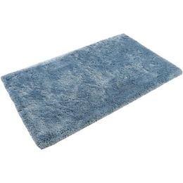 Badematte &raquo;Porto Azzurro&laquo; H&ouml;he 30 mm rutschhemmend beschichtet fu&szlig;bodenheizungsgeeignet schnell trocknend Badteppich, uni, rechteckig & rund, waschbar