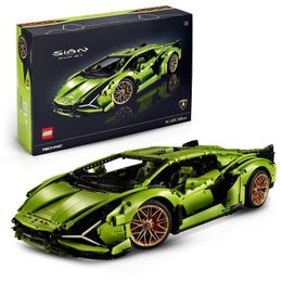 Lego Konstruktionsspielsteine »Lamborghini Sián FKP 37 (42115), Technic« Made in Europe grün