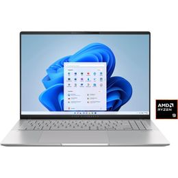 ASUS Notebook »VivoBook S 16 OLED M5606UA-MX030X« 40, 64 cm / 16 ′′ AMD Ryzen 9 Radeon Graphics 1.000 GB SSD Silber