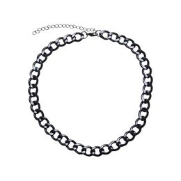 Urban Classics Edelstahlkette »Unisex Big Chain Necklace« black onesize Stilvolle Halsketten für jeden Anlass