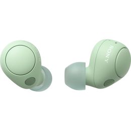 Sony In-Ear-Kopfhörer »WF-C700N« Bluetooth Noise-Cancelling bis 20 Std. Akkulaufzeit, Multipoint Connection Salbeigrün Zuverlässige Anrufe, egal...