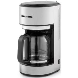 Grundig Filterkaffeemaschine &raquo;KM 5620&laquo; 1, 25 l Kaffeekanne Permanentfilter Edelstahl / Schwarz