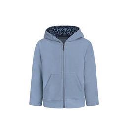 TRIGEMA Fleecejacke &raquo;Fleece-Jacke mit Kapuze&laquo; 1 Stk. tlg. pearl-blue 92 92 Formstabil und strapazierf&auml;hig