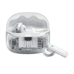 JBL wireless In-Ear-Kopfhörer »TUNE BEAM 2« A2DP Bluetooth Active Noise Cancelling (ANC) Weiß/Transparent Personi-Fi 3.0 (interaktive...