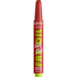NYX Lippenstift »Professional Makeup Fat Oil Slick Click Going Viral« mit natürlichen Inhaltstoffen 04 Going Viral Lippenpflege von NYX