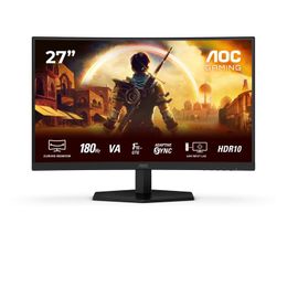 AOC Curved-Gaming-Monitor &raquo;C27G42E&laquo; 68, 6 cm/27 &prime;&prime; 1920 x 1080 px Full HD 0, 5 Reaktionszeit 180 Hz neigbar schwarz neigbar, Vesa Wandhalterung...