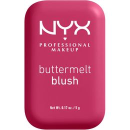 NYX Rouge »Makeup Buttermelt Blush« Cremige, leichte Textur, variable Deckkraft, pflegende Formel. rot Rouge von NYX