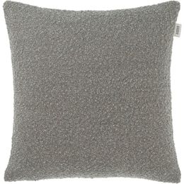 Sch&ouml;ner Wohnen Kollektion SCH&Ouml;NER WOHNEN-KOLLEKTION Kissenbez&uuml;ge &raquo;Bay&laquo; mit Boucl&eacute;-Effekt hellgrau-steingrau Obermaterial: 85% Polyester, 15% Polyacryl B/L: 43 cm x 43 cm