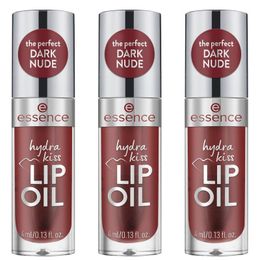 Essence Lipgloss »hydra kiss LIP OIL« Dezente Farbabgabe, pflegende Textur, glänzendes Finish, vegan. Mocha Glow Pflegende Formel