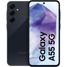 Samsung Smartphone »Galaxy A55 5G« Marineblau Marineblau 5G, NFC, WLAN, Bluetooth, Gorilla-Glas Victus