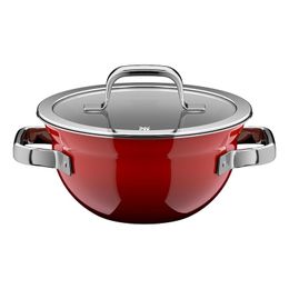 WMF Kochtopf &raquo;Fusiontec Mineral Pro&laquo; 1 tlg. tlg. Edelstahl Glas Rot