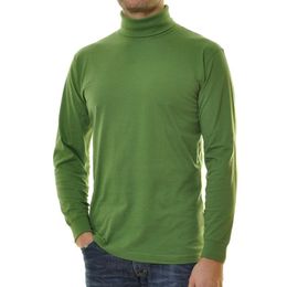 Ragman Rollkragenshirt Gr&uuml;n 58 58 Rollkragen