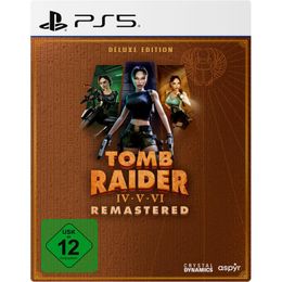 ASPYR MEDIA Spielesoftware »Tomb Raider IV-VI Remastered Starring Lara Croft: Deluxe Edition« PlayStation 5 (ohne Farbbezeichnung) Offizieller...