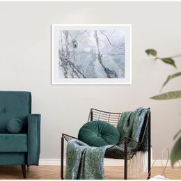 queence Bild »Adele« Abstrakt Gemälde Kunst Marmor 1 Stk. tlg. HD Premium Poster-Druck inkl. Holzrahmen Farbe Rahmen: weiß + Farbe Bild(er):...